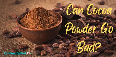 Does Cocoa Powder Expire An Ultimate Guide How To Properly Store Cocoa Powder Can Food Go Bad