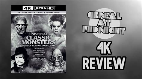 Universal Classic Monsters Collection 2 4k Review Icons Of Horror Youtube