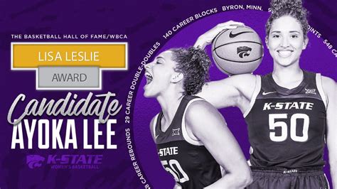 K States Lee Named To 2022 Lisa Leslie Award Watch List