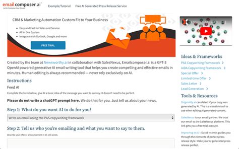 Ai Supported Tool Uses Openais Gpt Model To Generate Sales Marketing