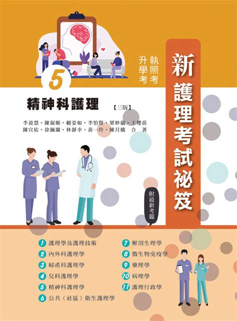 新護理考試祕笈五精神科護理學三版 華格那出版有限公司