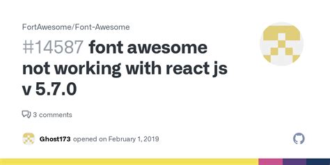 Font Awesome Not Working With React Js V Issue