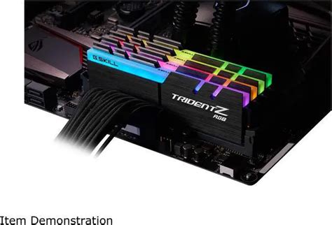 G Skill Tridentz Rgb Series 64gb 4 X 16gb Ddr4 3600 Pc4 28800 Desktop Memory Model F4