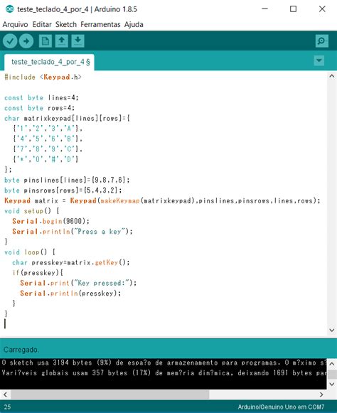 Arduino Tutorial Part 9 Music And 4x4 Keypad Electrical E