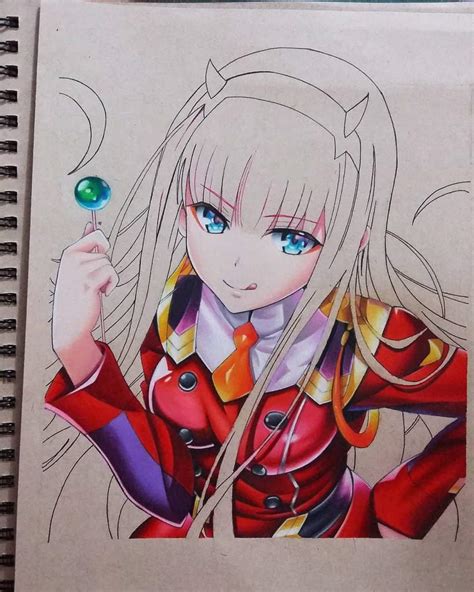 Zero Two Dibujo •anime• Amino