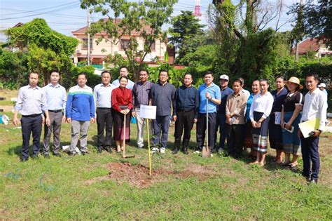 ສວສສຊ ຈັດພິທີສະເຫຼີມສະຫຼອງວັນປູກຕົ້ນໄມ້ແຫ່ງຊາດ ແລະ ວັນເດັກນ້ອຍສາກົນ ສະຖາບັນວິທະຍາສາດເສດຖະກິດ