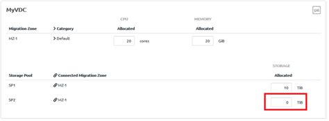 Allocate Storage For A Virtual Datacenter ThinkAgile CP Lenovo Docs