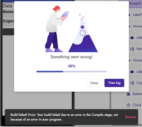 Error During Compiling Process Stuck At Compiling Source Files Discuss Kodular Community