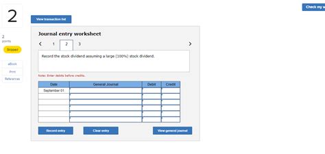 solved exercise 10 13 algo record stock dividends and