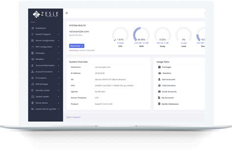 Zeslecp Best Linux Hosting Control Panel Centos And Ubuntu