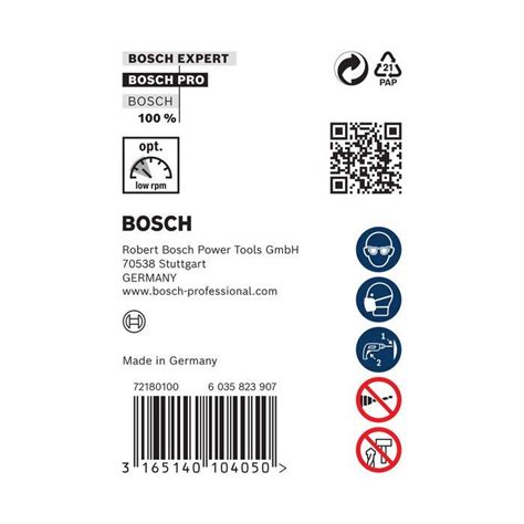 Bosch Pro Wood Hss Installationsbohrer 20 X 100 X 600 Mm Sds Plus