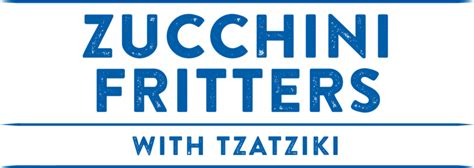 Download Zucchini Fritters With Tzatziki Signage