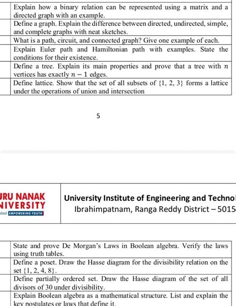 Explain How A Binary Relation Can Be Represented Using A Matrix And A Dir