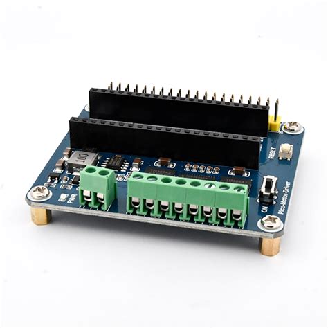 DC Motor Driver For Raspberry Pi Pico Electronics For You