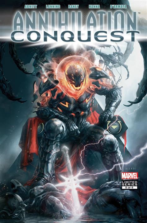 Annihilation Conquest 2007 5 Comic Issues Marvel
