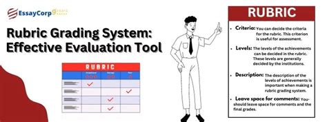 rubric grading system effective evaluation tool