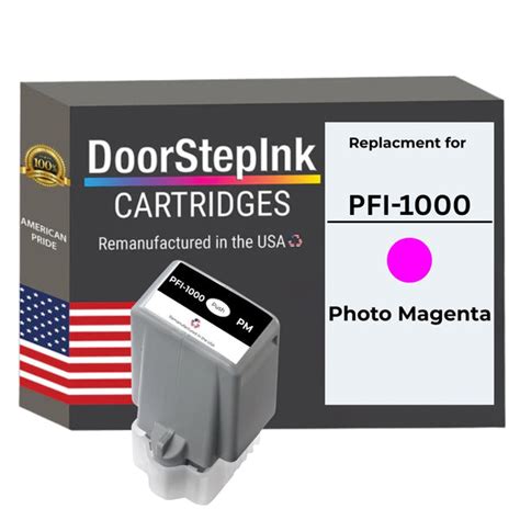 Doorstepink Brand For Canon Pfi 1000 Standard Yield Photo Magenta Rema