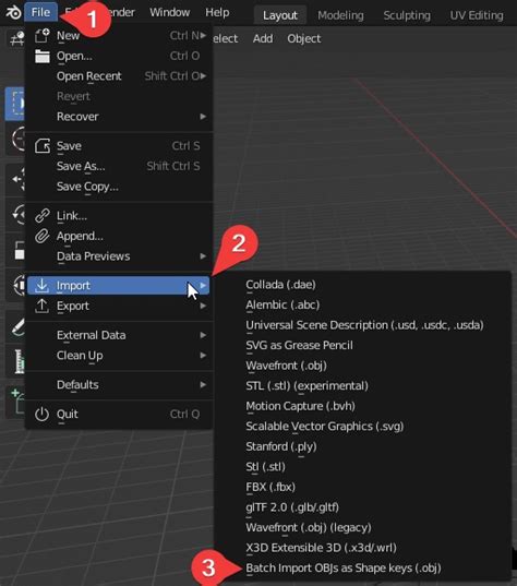 GitHub SmittyWerbenJJ Blender Batch Obj Import As Shapekey Import