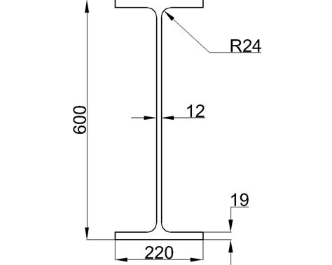 Ipe 600 Your Steel Standards And Cad File Hub