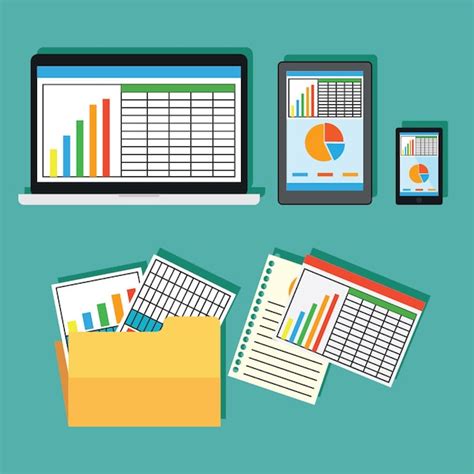 Excel Dashboard Spreadsheet Template Etsy