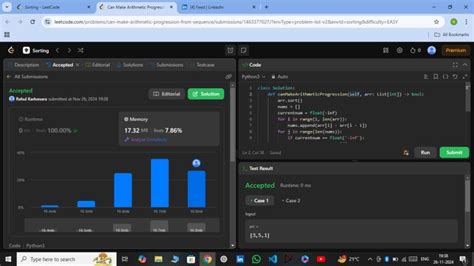 Rahul Kumar On Linkedin Day79 365daysdsachallenge Dsa Coding