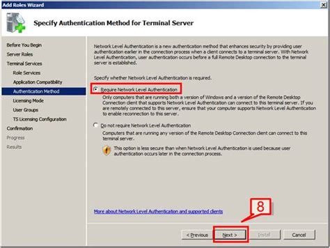Terminal Services On Windows 2008 Server