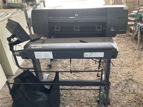 HP DESIGNJET 4520 HD MFP PRINTER HP DESIGNJET 4520 SCANNER HP Jeff Martin Auctioneers Inc