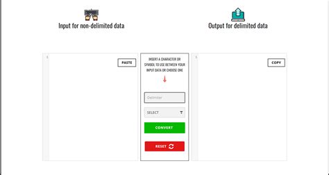 Delimeter Online A Simple And Efficient Tool For Delimiting Data Delimiter Online