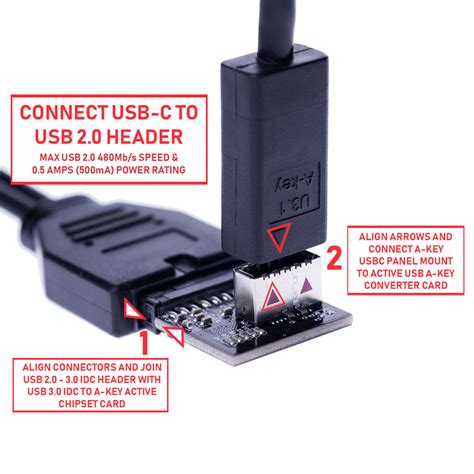 Usb A To Usb C Linkup Usb32 Gen2 2x2 20gbps Usb C Type Internal