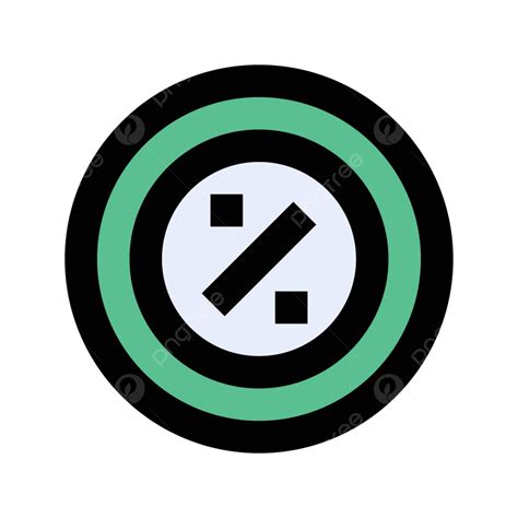 Percentage Sign Circle Percentage Vector Sign Circle Percentage Png