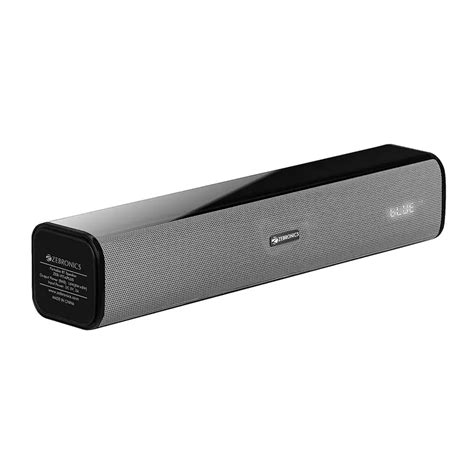 Buy Zebronics Zeb Vita Plus 16w Portable Bluetooth Mini Soundbar Gray
