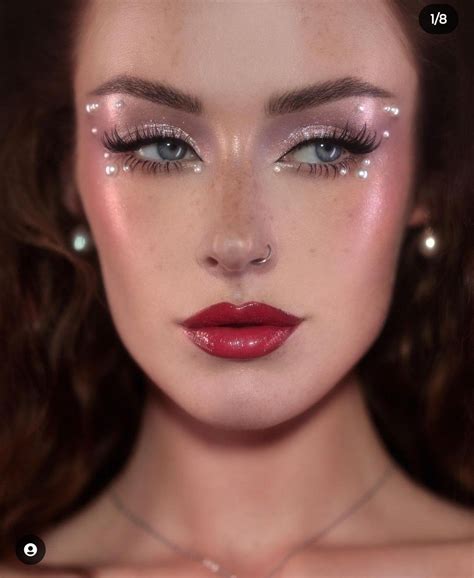 Pin On Illustrations Gem Makeup Makeup Inspiration Freckles Makeup