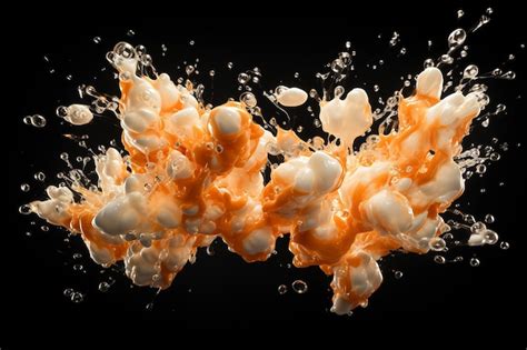 Premium Ai Image Envision Popcorn Kernels Bursting Open With Ai Generated
