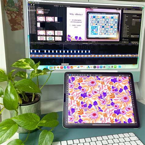 affinity designer vector asstes online course for surface pattern