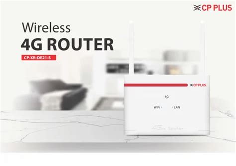 Cp Plus Wireless 4g Router Cp Xr De21 S At ₹ 2100piece Wireless Wifi Router In Bengaluru