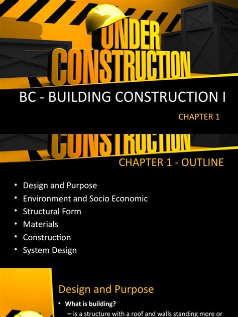 Introduction To Building Construction Pdf Deformation Engineering