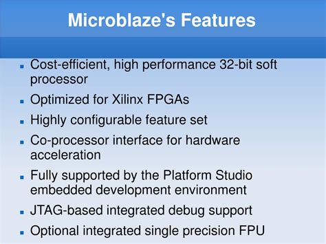 Ppt Microblaze Soft Processor Core Powerpoint Presentation Free Download Id4768531