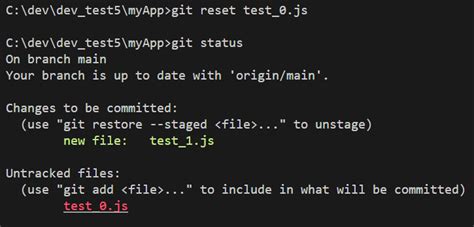 [git] Git Reset 으로 Git Add 취소하기 언스테이징
