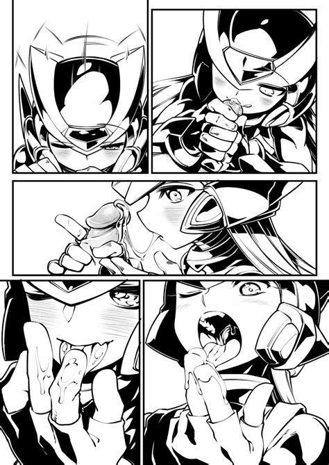 Rule 34 Blowjob Blush Cum Fellatio Kaminari Mega Man Mega Man Zero