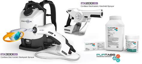 Protexus Disinfecting Sprayers Cordless Electrostatic