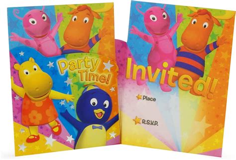 Invitaciones De Los Backyardigans Para Imprimir Los Backyardigans
