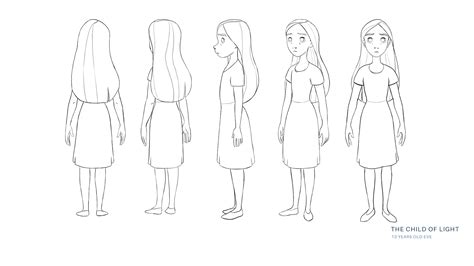 Female Character Model Sheet