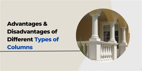 Advantages And Disadvantages Of Different Types Of Columns Jcv
