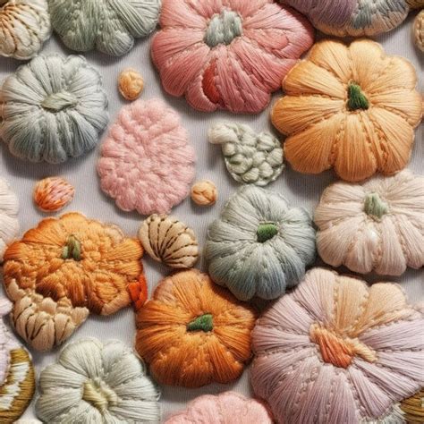 Premium Ai Image Decorative Pumpkins Background