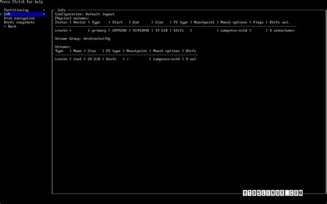 Arch Linux Installers Lvm Logical Volume Manager Support Is Out Of Beta 9to5linux