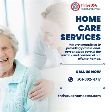 Thrive Usa Home Care On Linkedin Homecare Personalcarecoaches