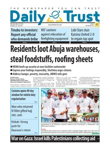 Daily Trust Subscriptions Pressreader