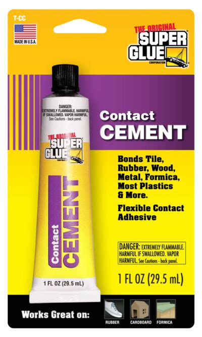 Specialty Glues Waterproof Cement Silicone The Original Super Glue