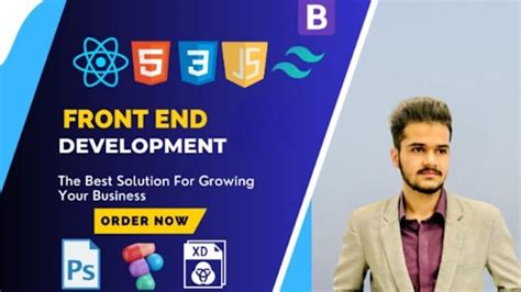 Be Your Front End Web Developer Html Css Javascript React By Ahmadbhutta398 Fiverr