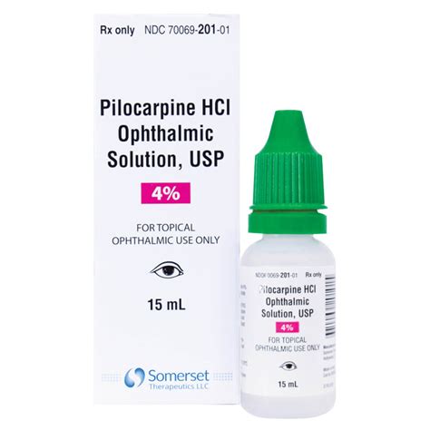 Somerset Pilocarpine Hci Ophthalmic Solution 4 15ml